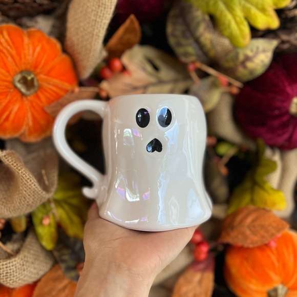 Way To Celebrate | Kitchen | Newway To Celebrate White Stoneware Ghost ...